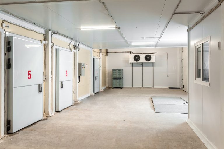 industrial cooling chamber outside view - Barr Commercial Doors Orange ...